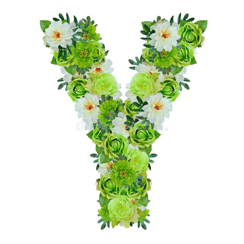 Flower Letter Y Stock Illustrations – 1,074 Flower Letter Y Stock ...