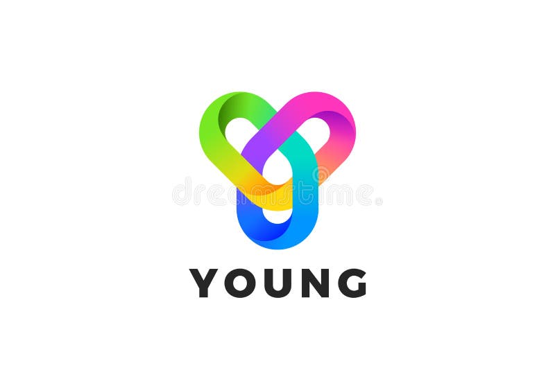 Letter Y Logo Design Loop Infinite Vector Template Colorful Ribbon ... Letter Y Logo Design Loop Infinite Vector Template Colorful Ribbon ...
