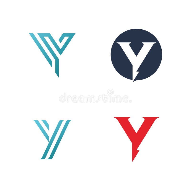 Letter Y Logo Vector Creative Template Element Stock Vector ...