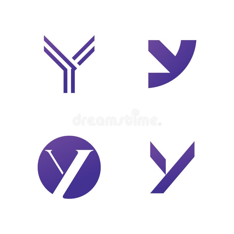 Letter Y Logo Vector Creative Template Element Stock Vector ...