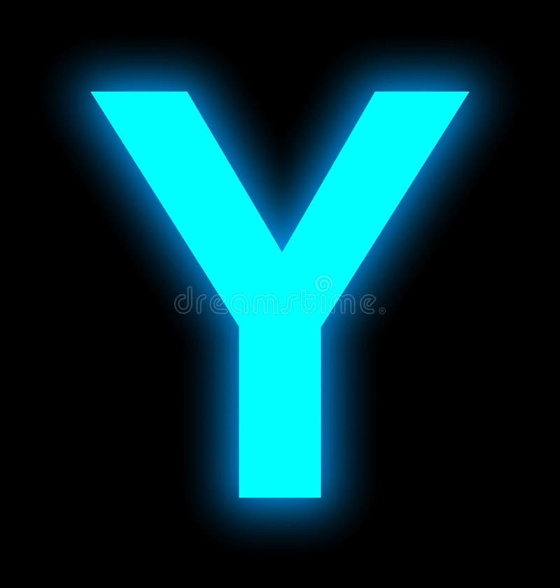 Letter S Neon Light Full Isolated on Black Stock Illustration ...