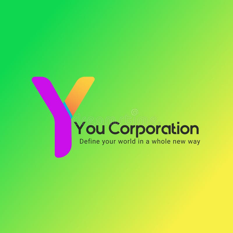 Letter Y vector logo stock vector. Illustration of screenshot - 257460889