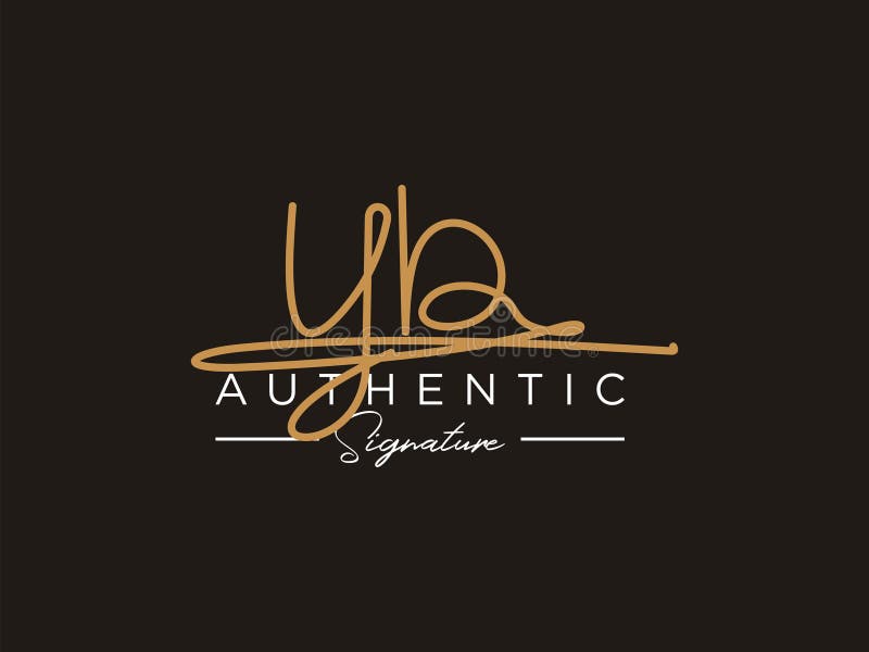 Yb Signature Stock Illustrations – 219 Yb Signature Stock Illustrations ...