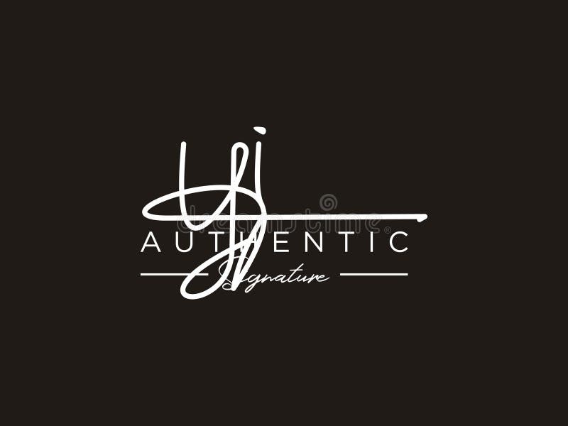 Letter YI Signature Logo Template Vector Stock Vector - Illustration of ...