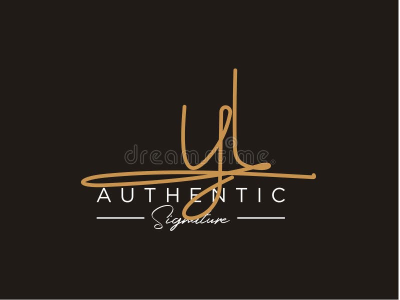 Yl Signature Stock Illustrations – 188 Yl Signature Stock Illustrations ...
