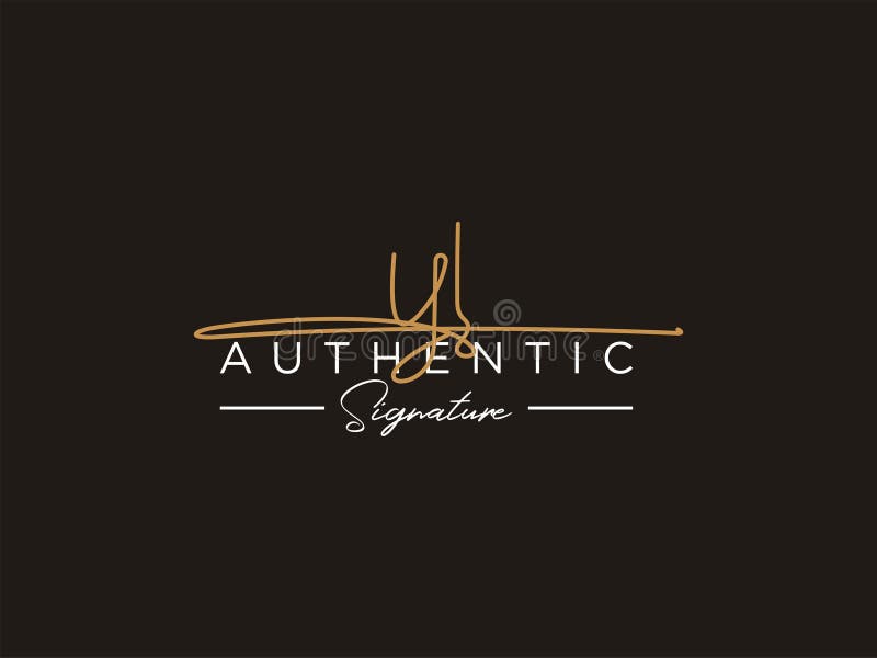 Yl Signature Stock Illustrations – 187 Yl Signature Stock Illustrations ...