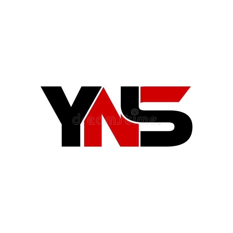 Letter YNS Simple Monogram Logo Icon Design. Stock Vector ...