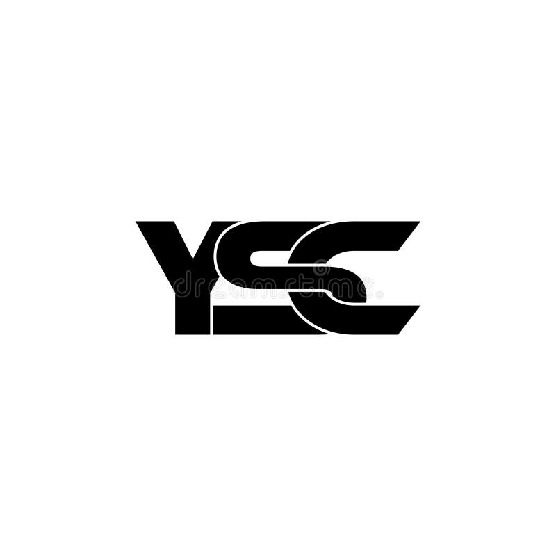 Letter YSC Simple Monogram Logo Icon Design. Stock Vector ...