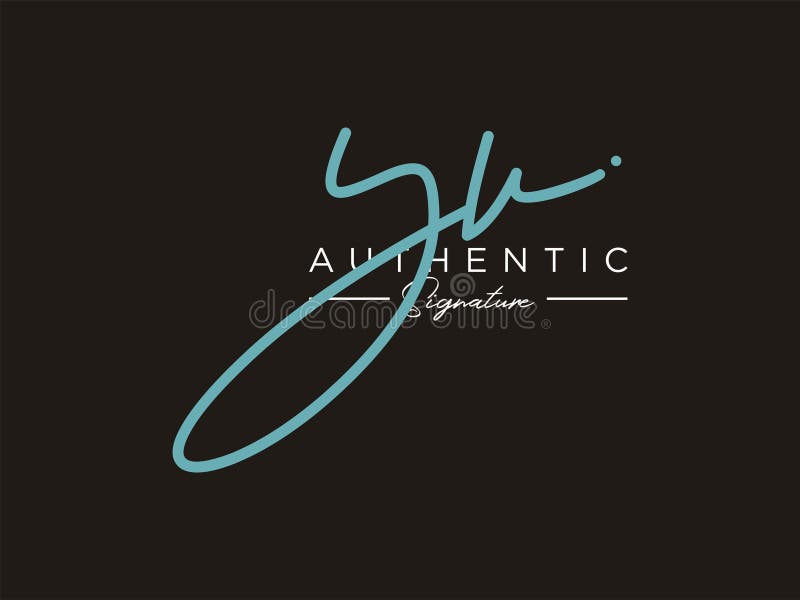 Yv Signature Stock Illustrations – 157 Yv Signature Stock Illustrations ...