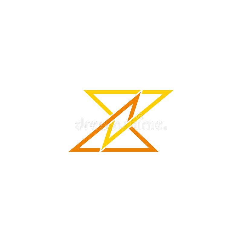 Letter Z Arrow Bolt Energy Simple Linked Logo Vector Stock Vector ...