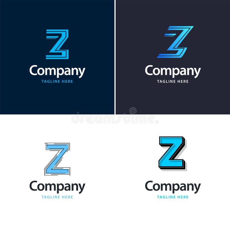 Letter Z Big Logo Pack Design Creative Modern Logos Design for Your ...