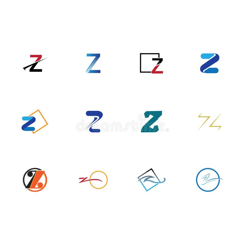 Letter Z Business Corporate Abstract Unity Vector Logo Design Template ...