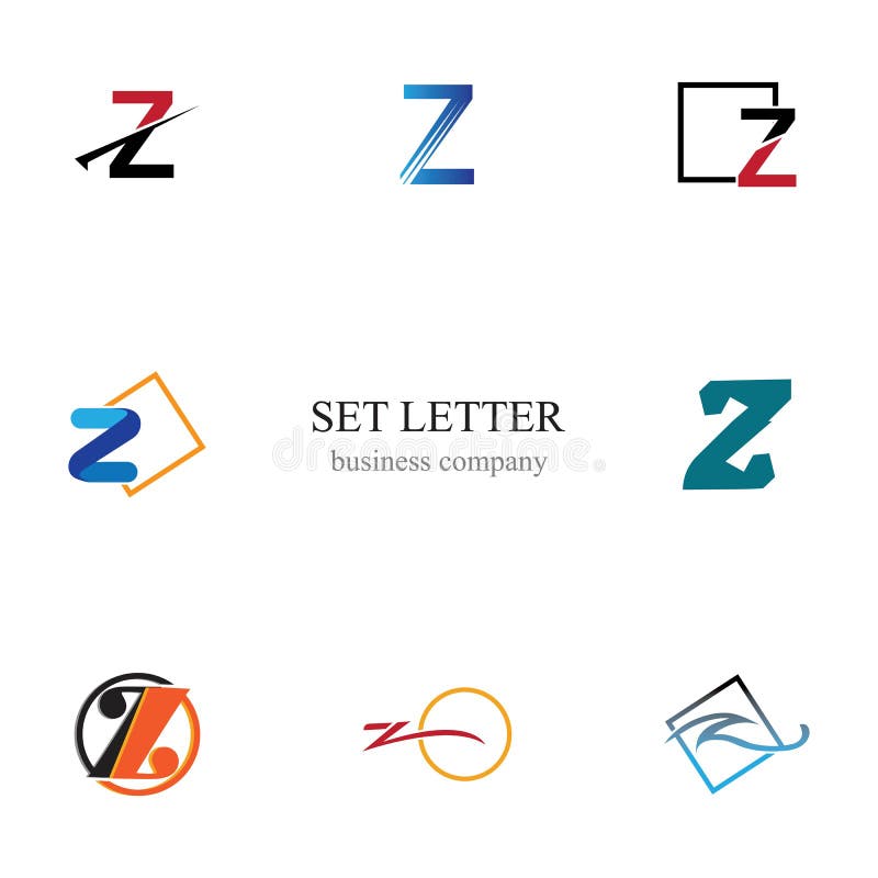 Letter Z Business Corporate Abstract Unity Vector Logo Design Template ...