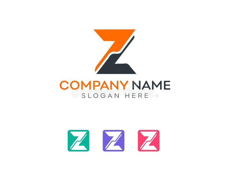 Letter Z Business Logo Design Vector Stock Illustration - Illustration ...