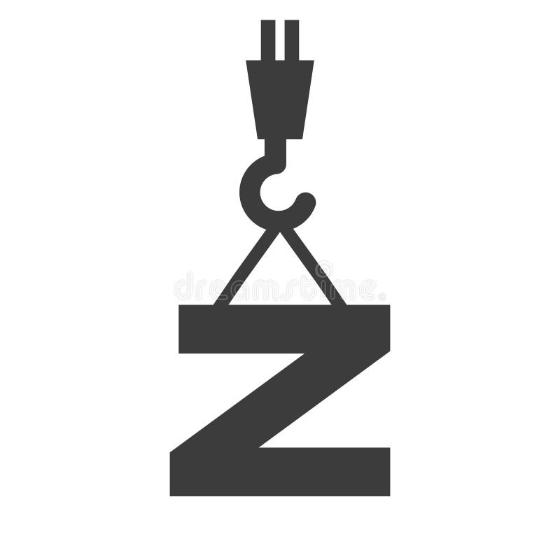 Letter Z Construction Logo Template. Construction Logo Crane Concept ...