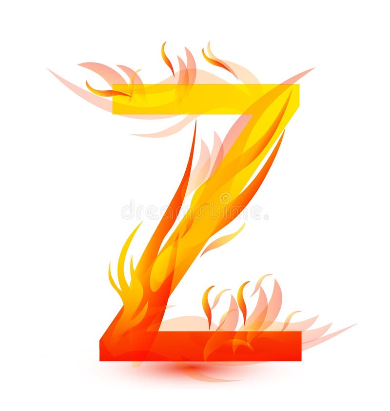 Fire Letter Z Stock Illustrations – 285 Fire Letter Z Stock ...