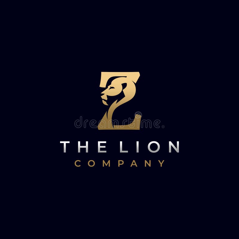 Z Lion Head Blazon Stock Illustrations – 7 Z Lion Head Blazon Stock ...