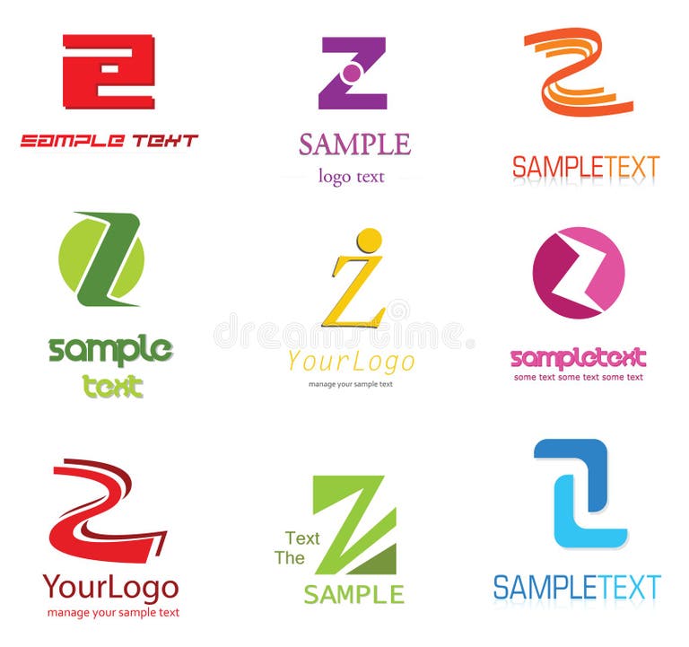 Letter Z Logo stock vector. Illustration of human, construction - 22662785