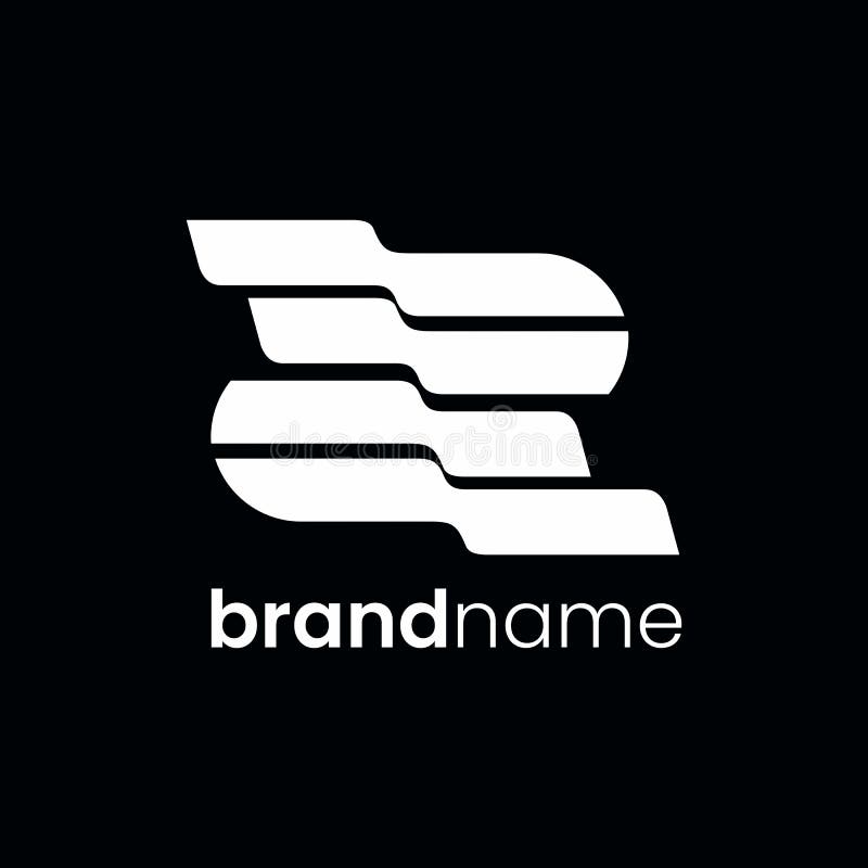 Letter Z Logo Design, Simple Minimal Icon Stock Vector - Illustration ...