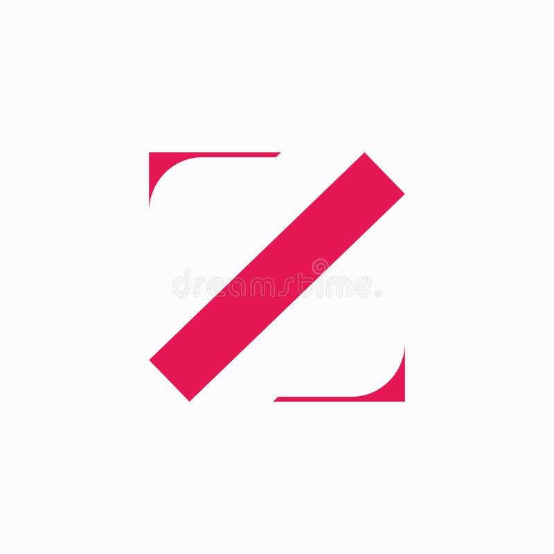 Letter Z Logo Design Template Elements Stock Vector - Illustration of ...