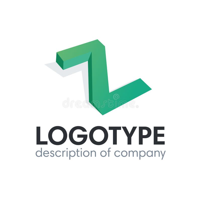 Letter Z Logo Icon Design Template Elements Stock Vector - Illustration ...