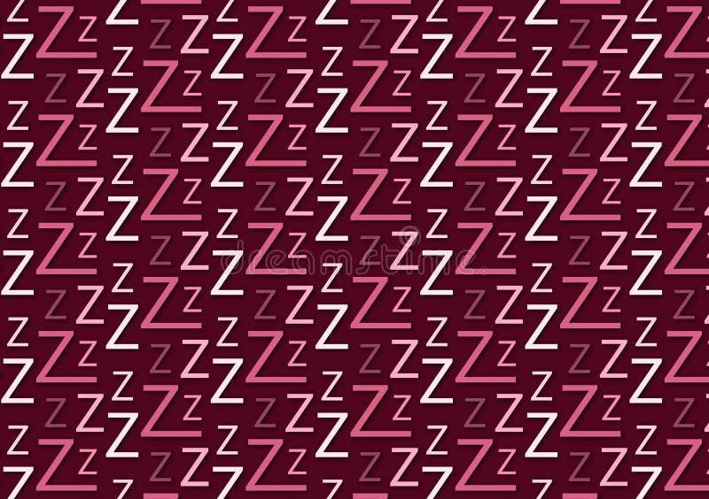 Letter Z Pattern in Different Colored Purple Shades for Wallpaper Stock ...