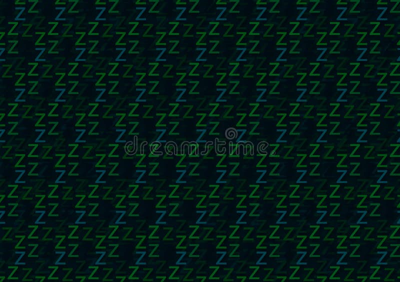 Letter Z Pattern in Different Colored Shades for Wallpaper Stock ...