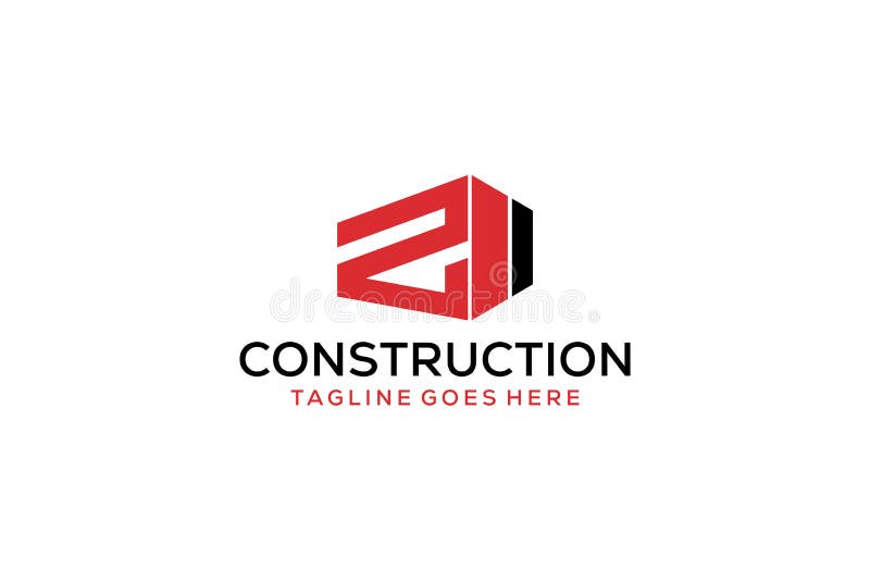 Letter Z for Real Estate Remodeling Logo. Construction Architecture ...