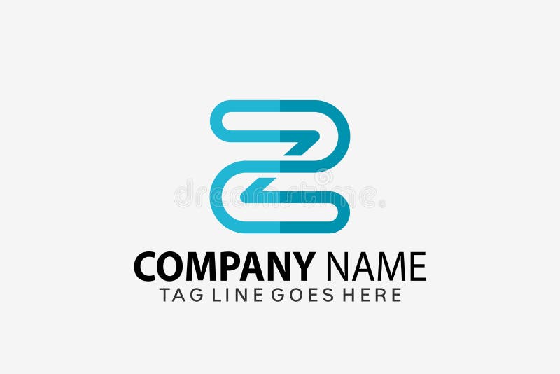 Letter Z Round Colorful Logo Design Vector Illustration Stock Vector ...