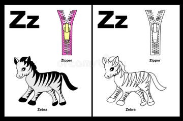 Alphabet Z Zip Stock Illustrations – 40 Alphabet Z Zip Stock ...