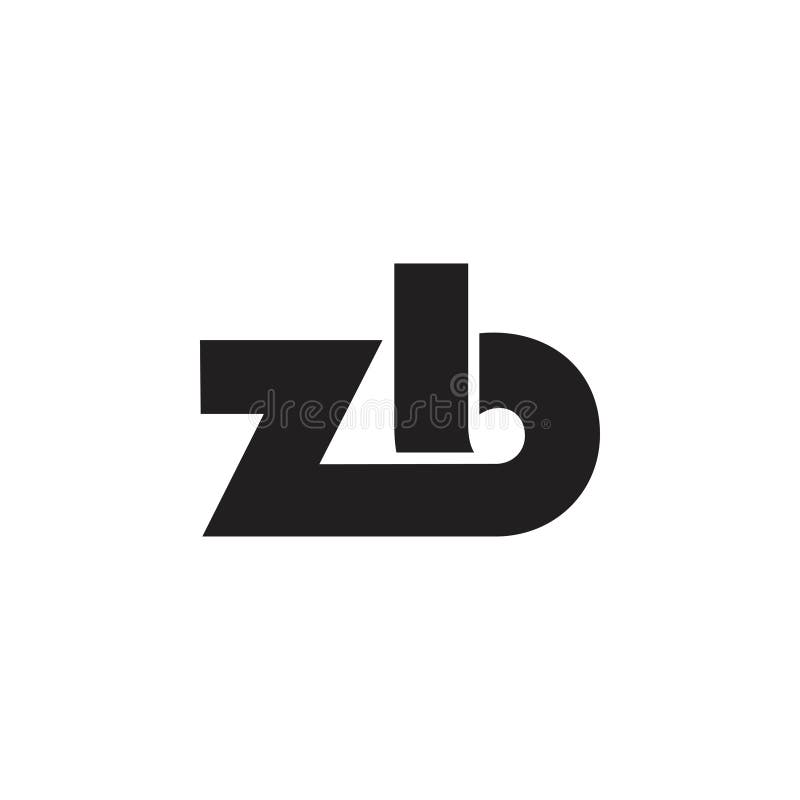 Initial ZB Logo Design Vector Template. Creative Letter ZB Business ...