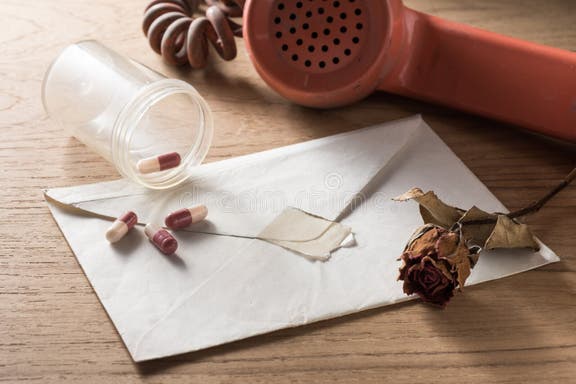 Lettera d'addio fotografia stock. Immagine di lettera - 57995862