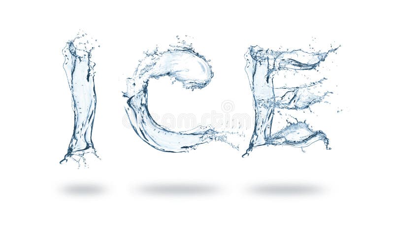 Lettera dell'acqua illustrazione di stock. Illustrazione di disegno ...