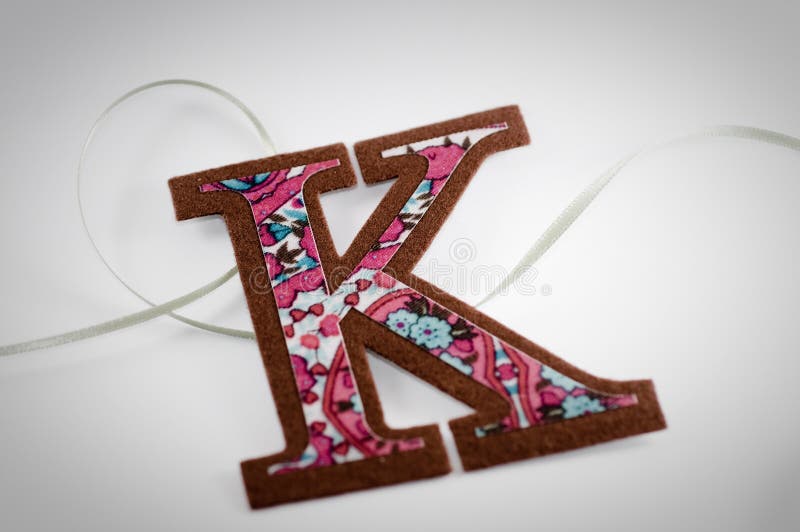 Lettera K fotografia stock. Immagine di lettera, uscire - 7512604