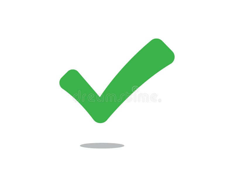 Lettera Logo Template Del Segno Di Spunta V Illustrazione Vettoriale ...