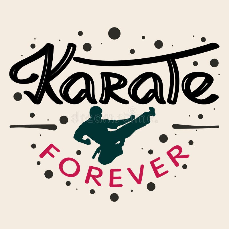 Letteratura Testo Scritto a Mano - Karate Per Sempre Illustrazione ...
