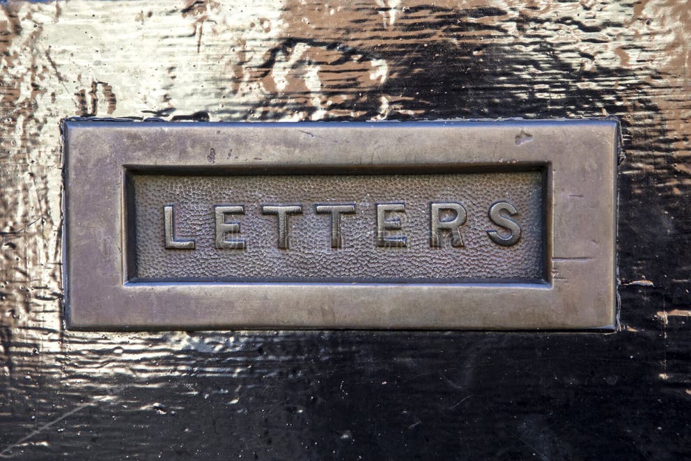 Letterbox stock photo. Image of letterbox, postwoman - 87983182
