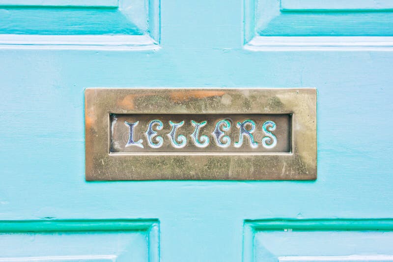 Letterbox stock image. Image of postage, post, inbox - 54535909