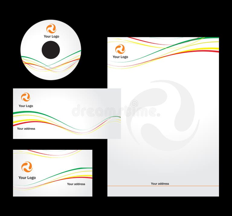 Letterhead Design Template Vector Stock Illustrations – 27,576 ...