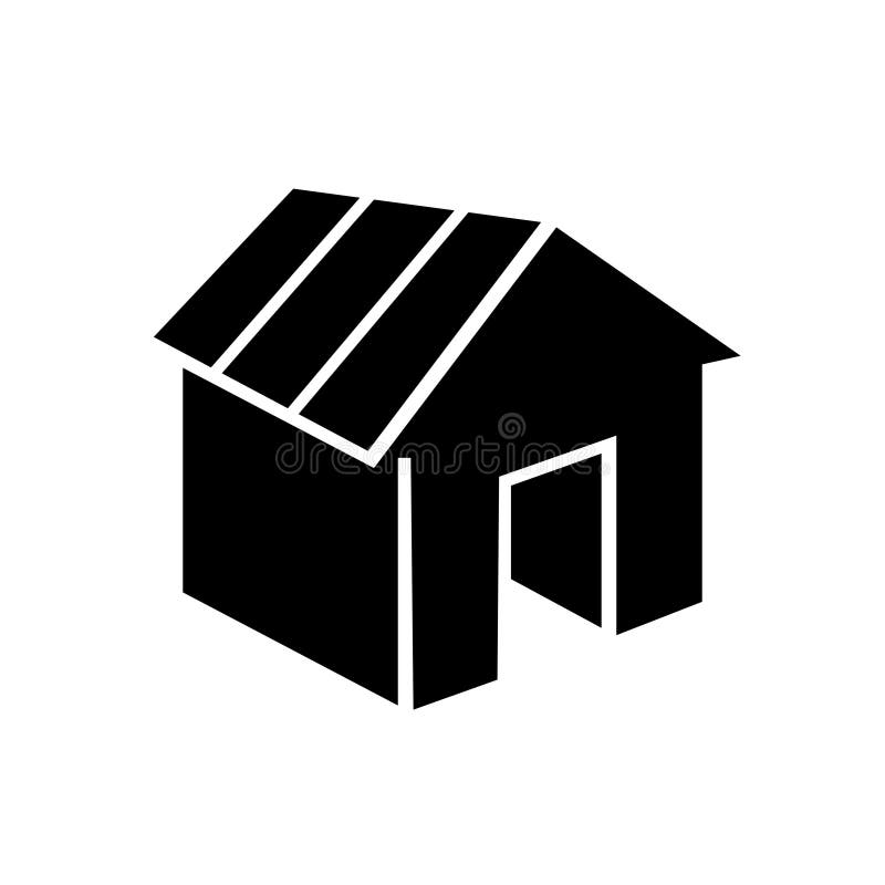 House or Residence Vector Icon and Home Symbol Icon Vector Illustration ...
