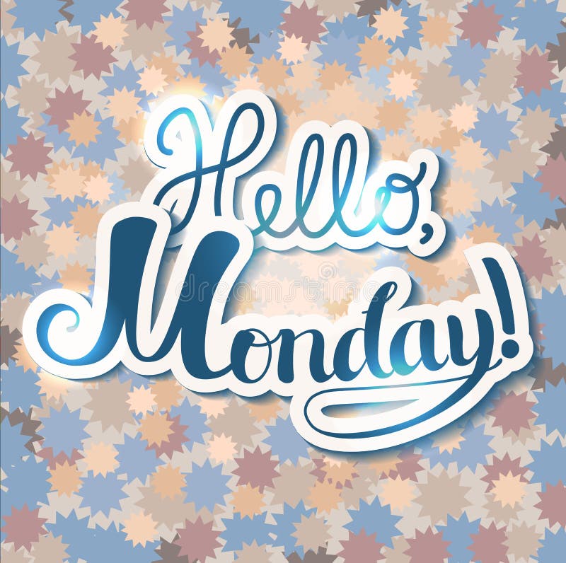 Hello Monday Stock Illustrations – 1,964 Hello Monday Stock ...