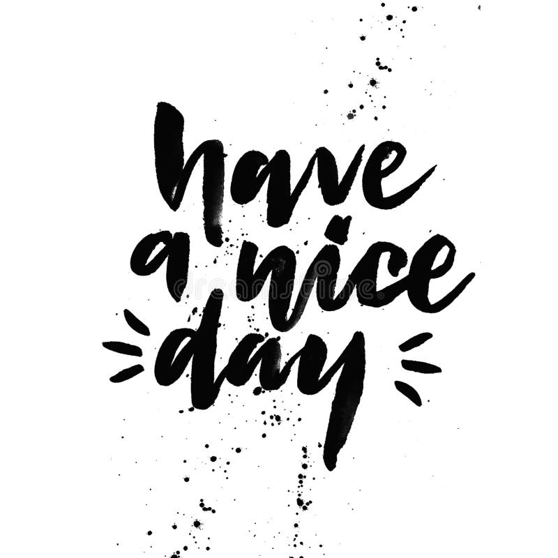 Have Nice Day Letter Stock Illustrations – 405 Have Nice Day Letter ...