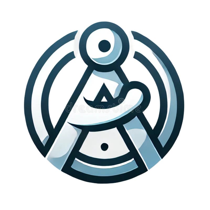 A Lettermark Logo of a, Also Known As an Initial Logo Stock ...