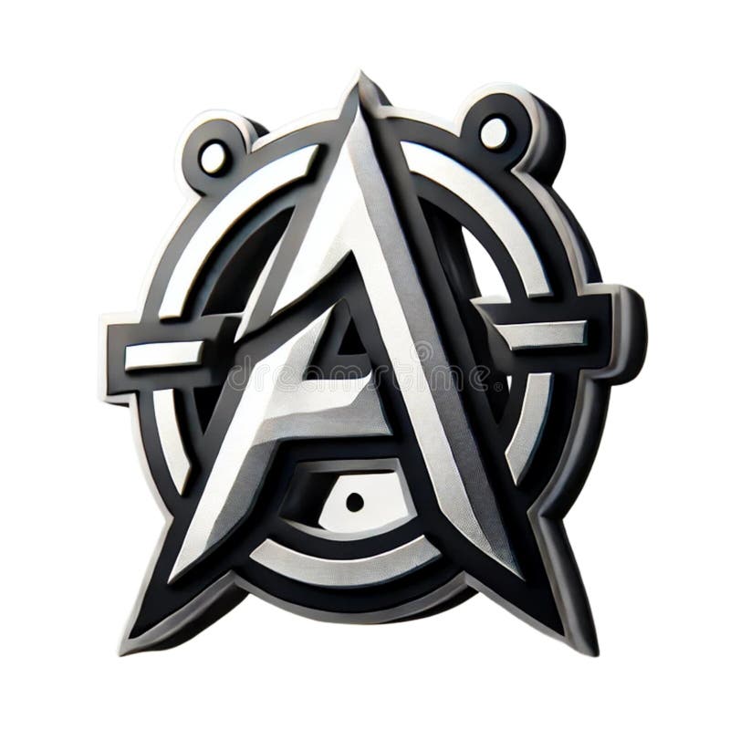 A Lettermark Logo of a, Also Known As an Initial Logo Stock ...