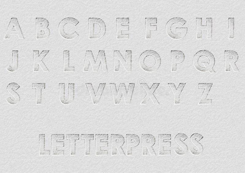 Letterpress stock illustration. Illustration of white - 104199665