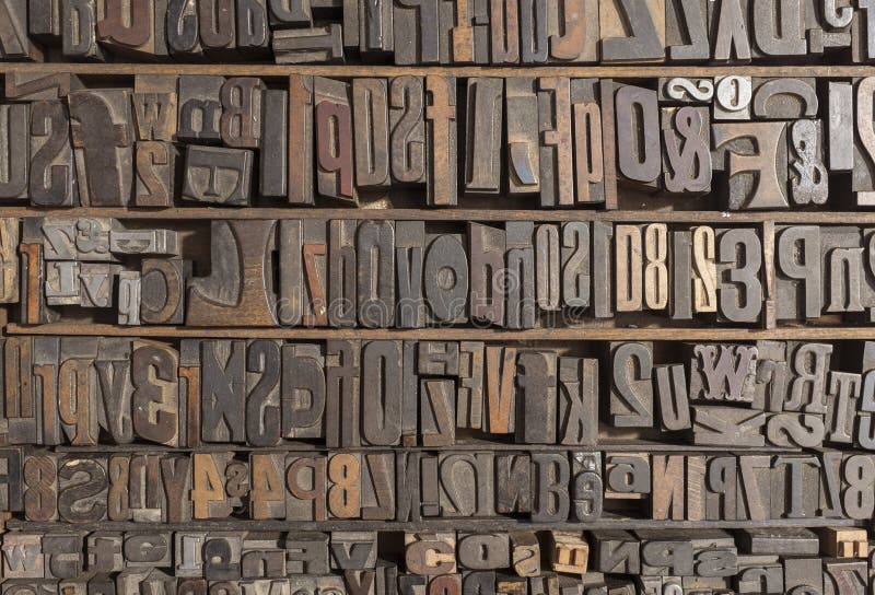 Letterpress alphabet stock photo. Image of letters, design - 42117082