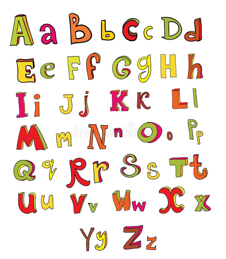 ABC Alphabet Letters Tracing Worksheet with Alphabet Letters. Basic ...