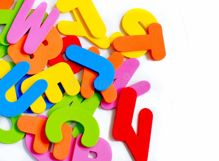 Letters stock image. Image of colorful, alphabet, mess - 38383067
