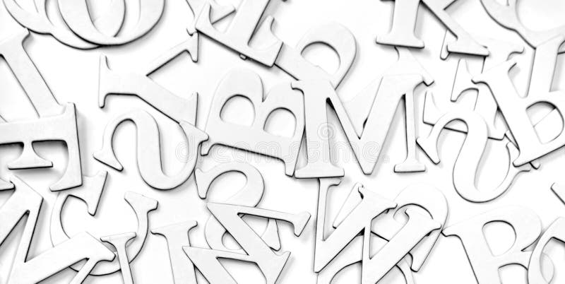 Falling letters stock photo. Image of typeset, blur, shapes - 18590732