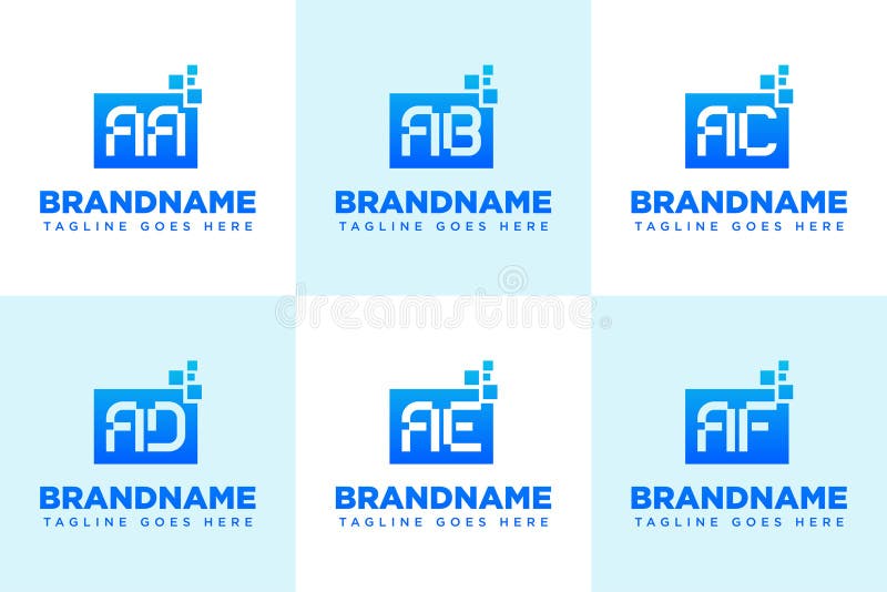 Ae Af Data Tech Logo Stock Illustrations – 2 Ae Af Data Tech Logo Stock ...